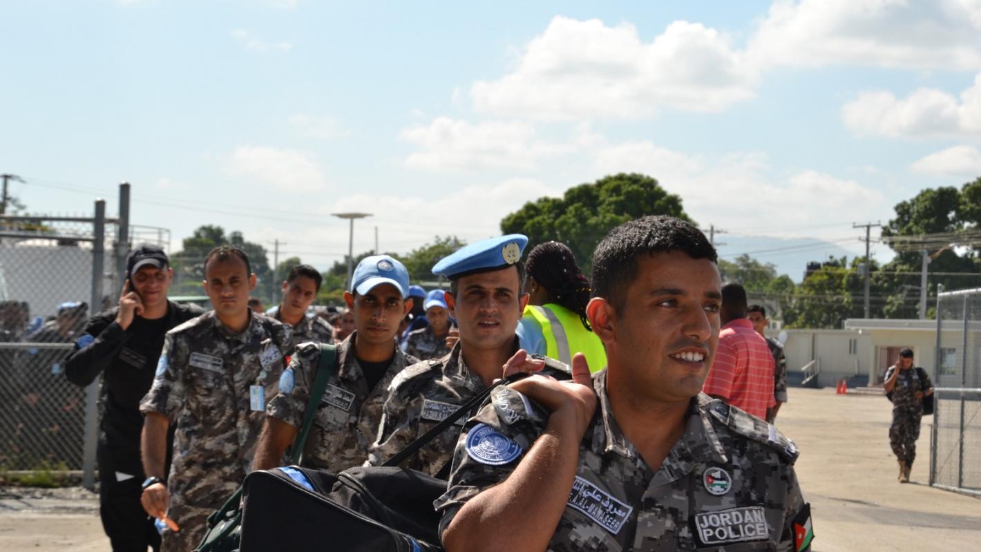 Departure of the Jordanian peacekeepers after 15 years of supporting ...